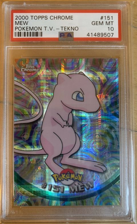 Top 10 Mew Pokémon Card Values | Search Underground
